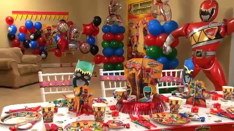 Power Rangers Balloon Bouquet: Way to Celebrate Thanksgiving - Creative ...